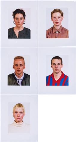 Series of 5 Photographs by Thomas Ruff on artnet