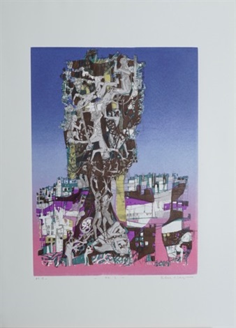 Nostalgi Mappe med 5 litografier by Else Hagen on artnet