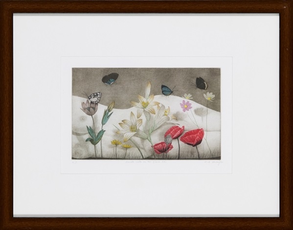 Female Nude on the Grass by Hwang Kyu-Baik on artnet