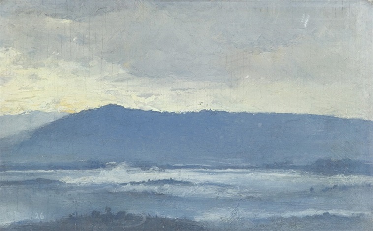 Tasmanian landscape by Tom Roberts on artnet