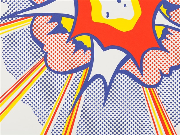 Roy Lichtenstein Pop Art Explosions
