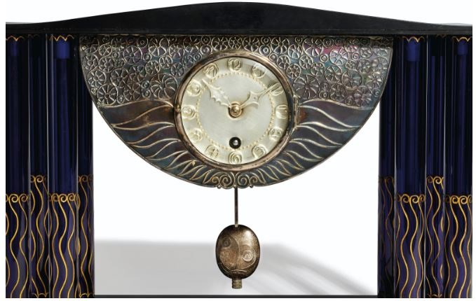 RARE MANTEL CLOCK, MODEL NO. S 771, 1907-1908 by Koloman (Kolo) Moser ...