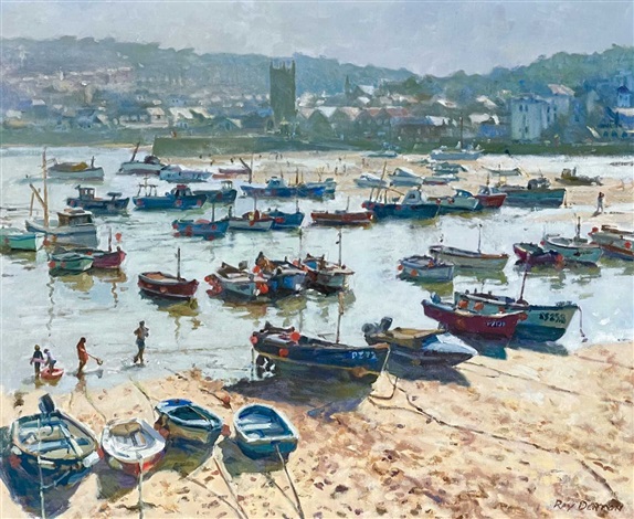 St Ives in Summer by Ray Denton on artnet