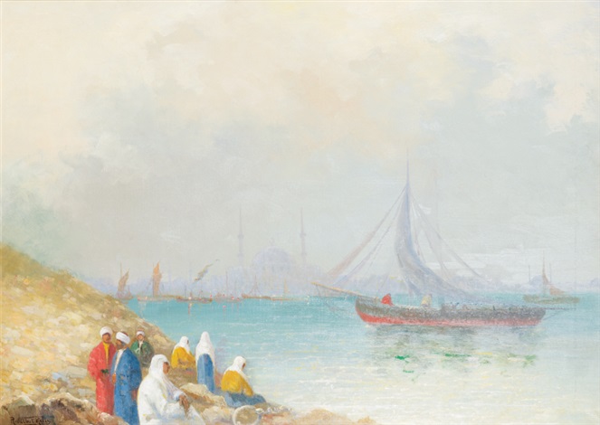 Embarcations sur le Bosphore by Robert George Talbot Kelly on artnet