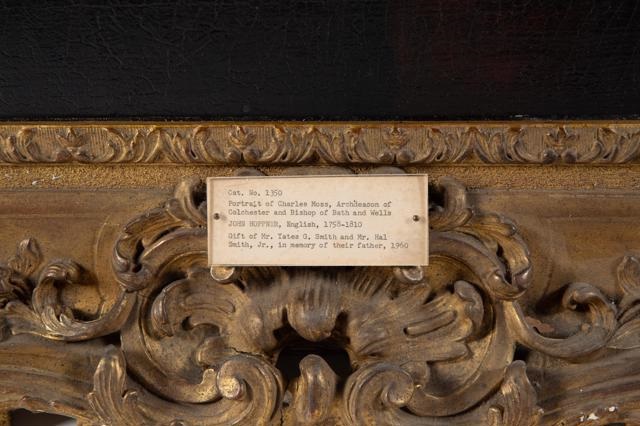 Portrait of Charles Moss, Archdeacon of Colchester and Bishop of Bath ...