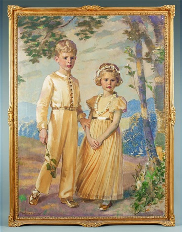 Philip and Denise Bates à Chorlton Hall by Frederick Samuel Beaumont on ...