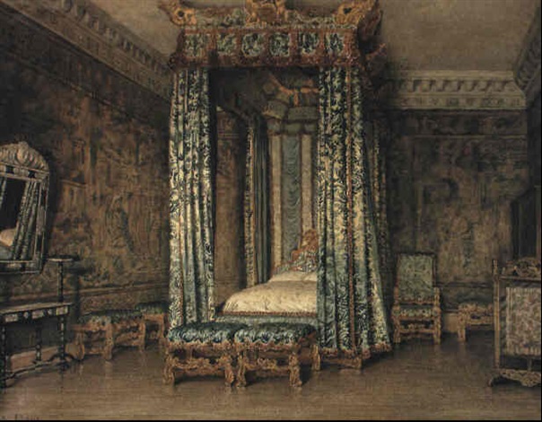 The Venetian ambassadors room, Knole by Ellen Clacy on artnet