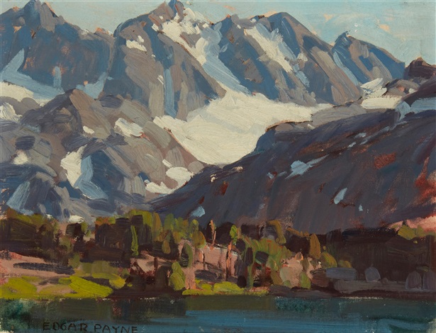 Snow Lake, Sierras by Edgar Alwin Payne on artnet