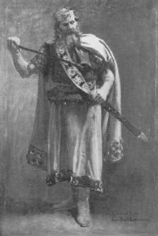 Un Roi mérovingien by Jean Paul Laurens on artnet