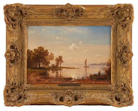 Fischer am See by Ludwig Meixner on artnet