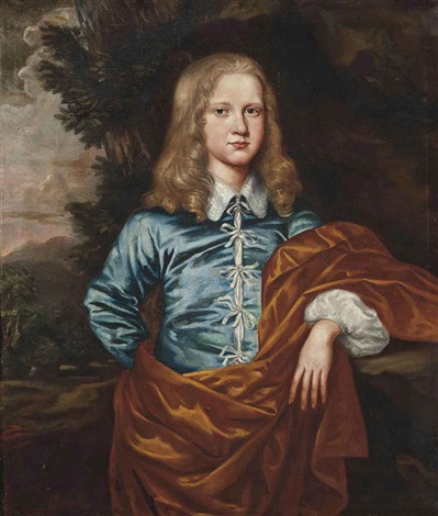 Portrait of a boy Lord David Hay of Belton house, nr. Dunbar, Scotland ...