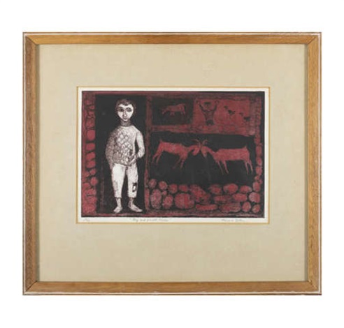 Boy and Small Fields by Gerard Dillon on artnet