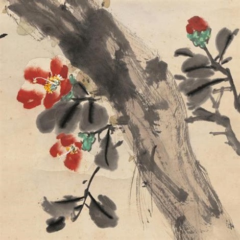 Flower and Bird by Jin Rong on artnet