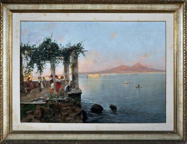 La tarantella by Oscar Ricciardi on artnet