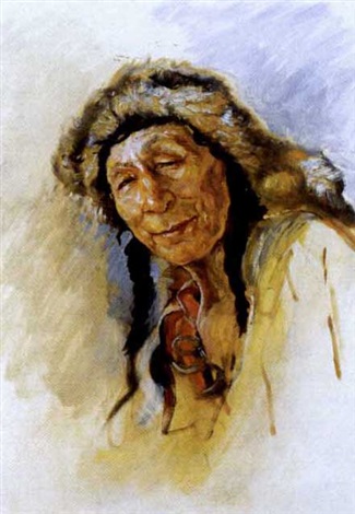 McLeod Stockman - Peigan Indian by Nicholas de Grandmaison on artnet