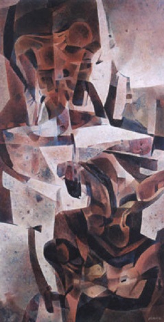 Abstract by Cesar Legaspi on artnet