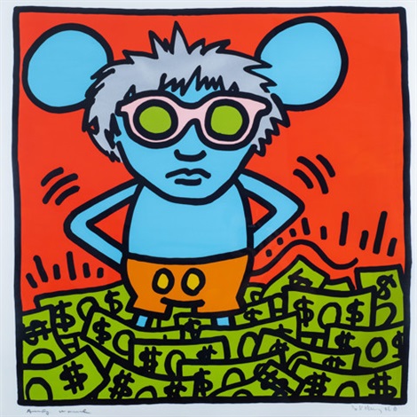 Andy Mouse by Keith Haring on artnet