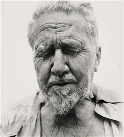 Ezra Pound at the home of William Carlos Williams, Rutherford, New ...