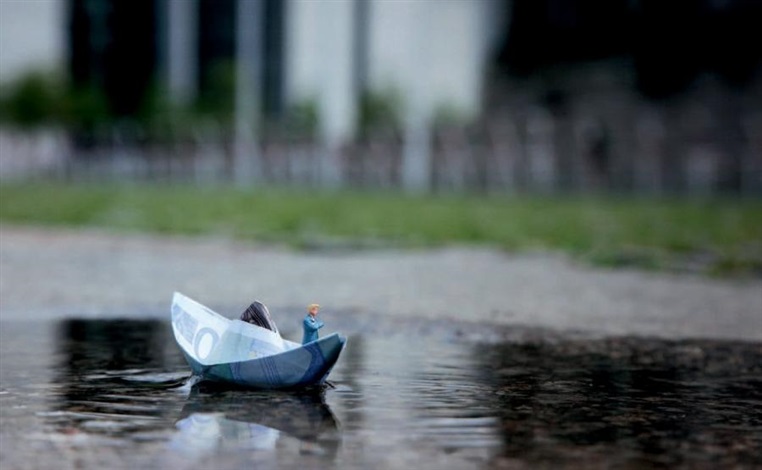 Early Mid-Life Crisis by Slinkachu on artnet