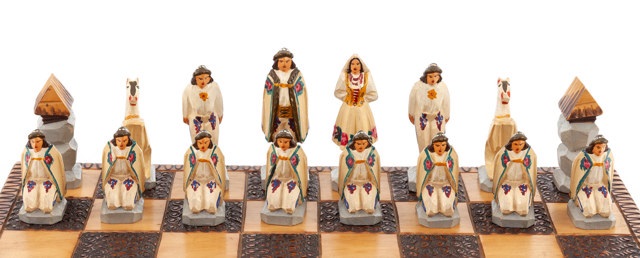 Chess set, 2nd half of the 20th Century by Adam Doleżuchowicz on artnet