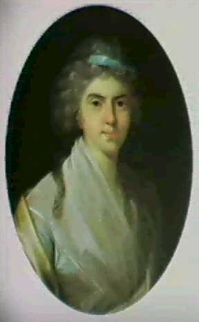 PORTRAET AF LOUISE PHILIPPINE MONOD, F. DE CONINCK. GIFT 1793 MED DEN ...