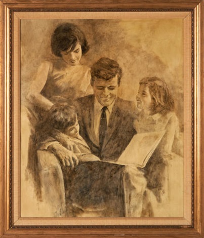 Kennedy Family Portrait by Joseph Bowler Jr. on artnet