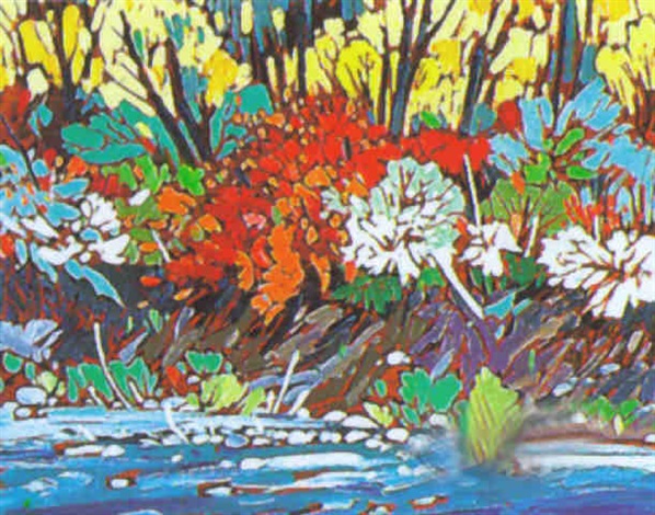 Dogwood fall by Ted Godwin on artnet
