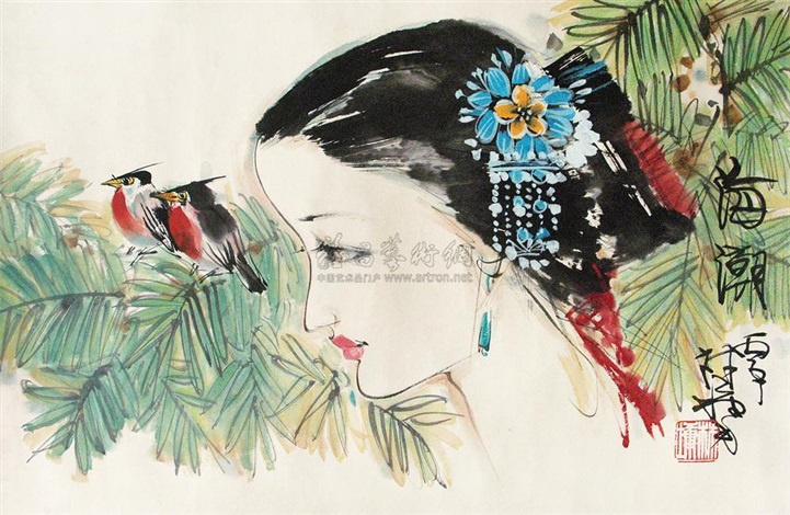 Figure by Lin Yong on artnet