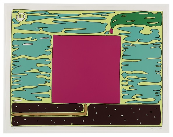 EXPLODING CELL by Peter Halley on artnet