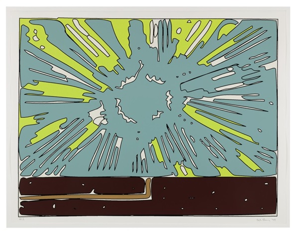EXPLODING CELL by Peter Halley on artnet