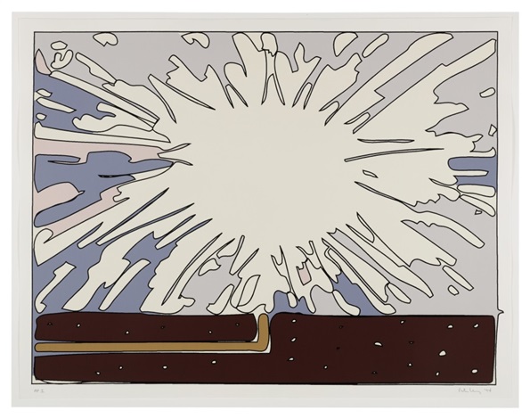 EXPLODING CELL by Peter Halley on artnet