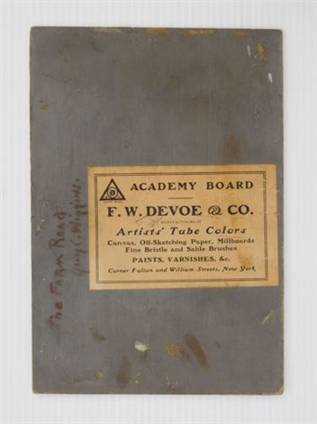 The Farm Road by Guy Arthur Wiggins on artnet