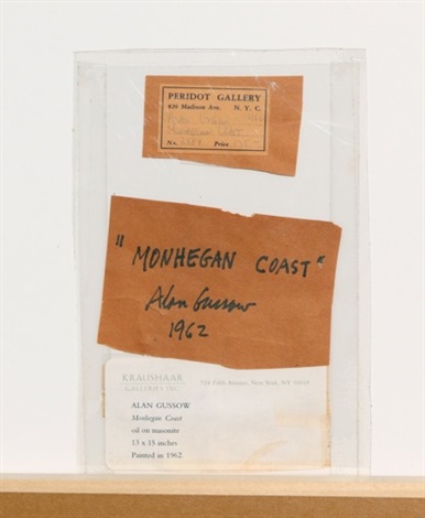 Mohegan Coast by Alan Gussow on artnet