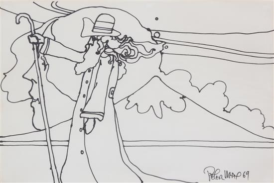 Peter Max Coloring Pages