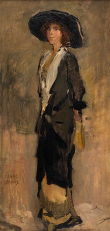 Full-length portrait of Sophie de Vries by Isaac Israels on artnet