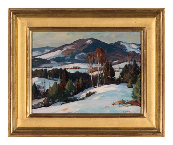 Winter in Vermont by Aldro Thompson Hibbard on artnet