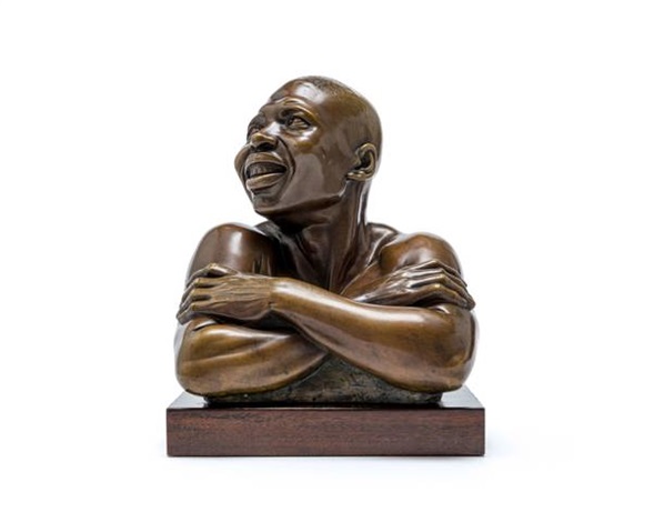 The Laughing Basuto by Anton van Wouw on artnet