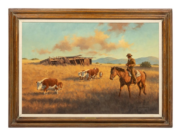 Grandpas Old Shed by Gary Lawrence Niblett on artnet