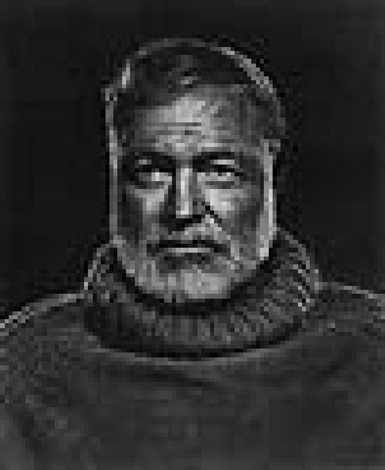Ernest Hemingway by Yousuf Karsh on artnet