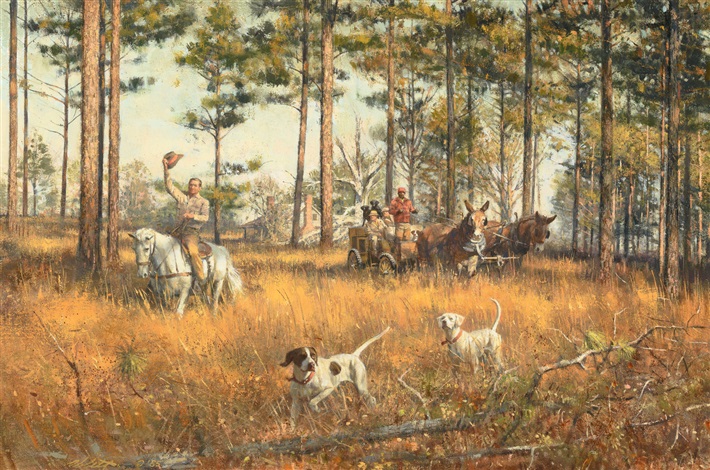 The Quail Wagon by Robert Kennedy Abbett on artnet