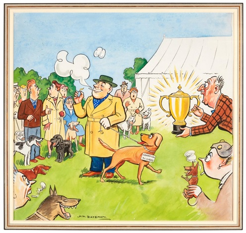 BATEMAN The man who smoked a bar one cigarette at the dog show ...