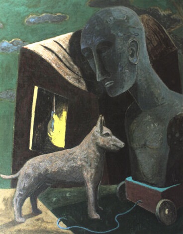 Hund mit Wagen by Peter Chevalier on artnet