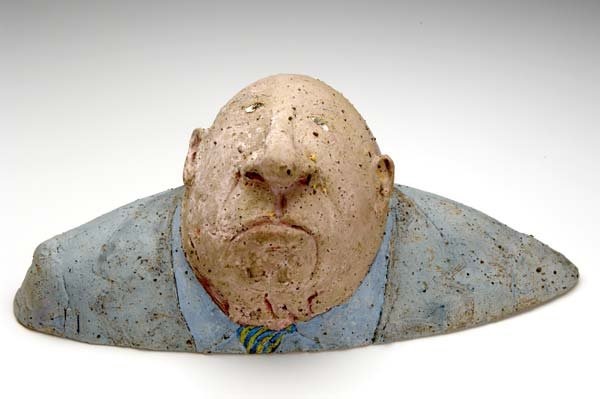 Bust of a man by Jill Crowley on artnet