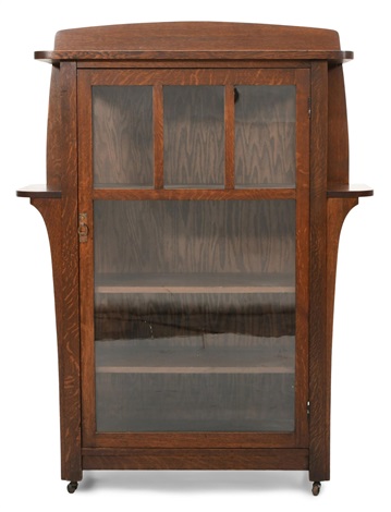 Charles P. Limbert Co. Oak China Cabinet, No. 452 by Charles P. Limbert ...