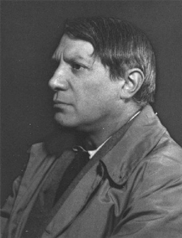 Pablo Picasso, solarized portrait by Man Ray on artnet