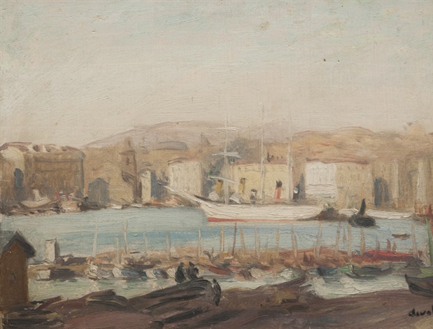 Le port de Marseille by Pierre Deval on artnet