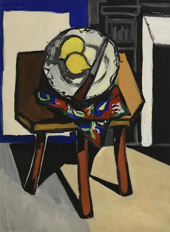 Tabletop Still Life with Lemons by Arthur Armstrong on artnet