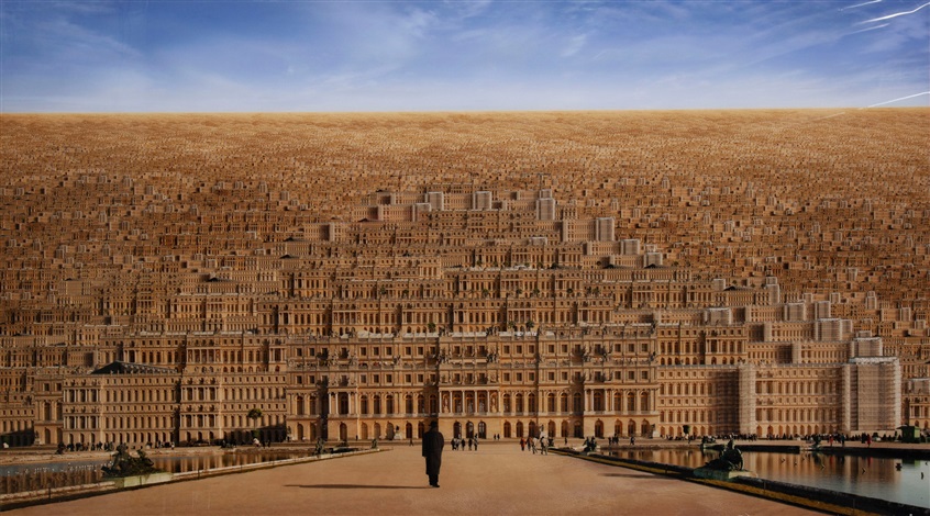 Jean-Francois Rauzier Versailles C-Type Print, Diasec Mounted on ...