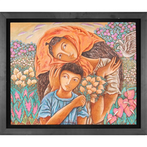 Untitled Mother and Child by Mario Parial on artnet