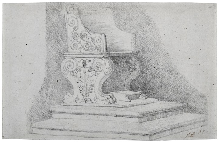 A Roman imperial throne by Jacques-Louis David on artnet